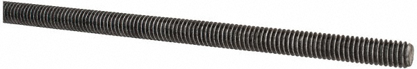 Made in USA - 5/16-18 x 3' Aluminum Threaded Rod - 04355335 - MSC ...