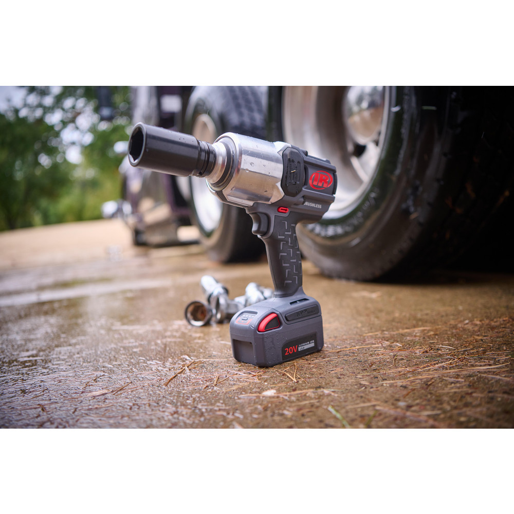Ingersoll-Rand - 20.00 Volt, Pistol Grip Cordless Impact Wrench | MSC ...