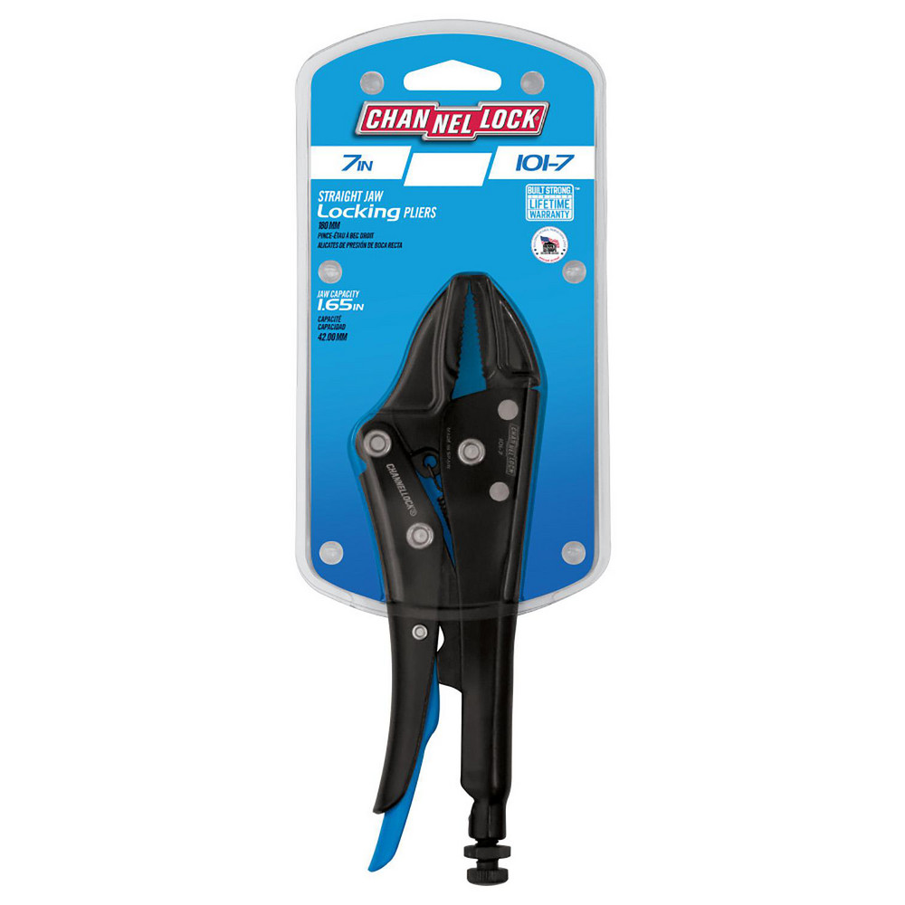 Channellock - Locking Pliers: Serrated, Straight, Locking | MSC Direct