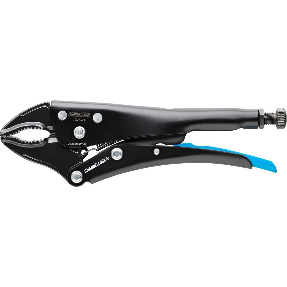 Channellock - Locking Pliers: Jaw Texture: Serrated; Jaw Style: Wire ...
