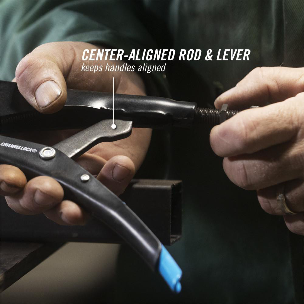 Channellock - Locking Pliers: Jaw Texture: Serrated; Jaw Style: Wire ...