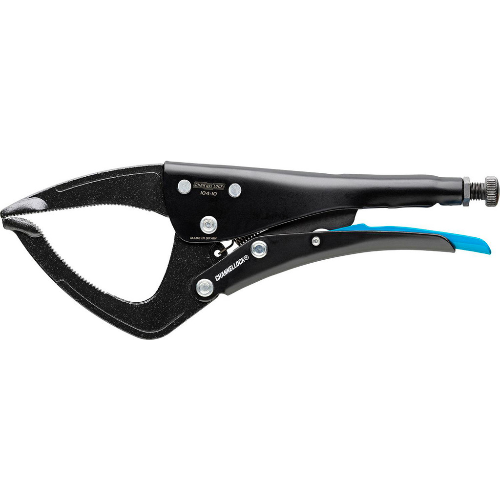 Channellock - Locking Pliers: Jaw Texture: Serrated; Jaw Style: Large ...