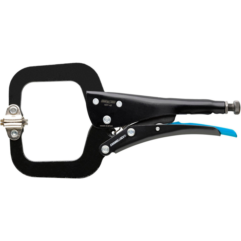 Channellock - Locking Pliers: Jaw Texture: Smooth; Jaw Style: C-Clamp ...