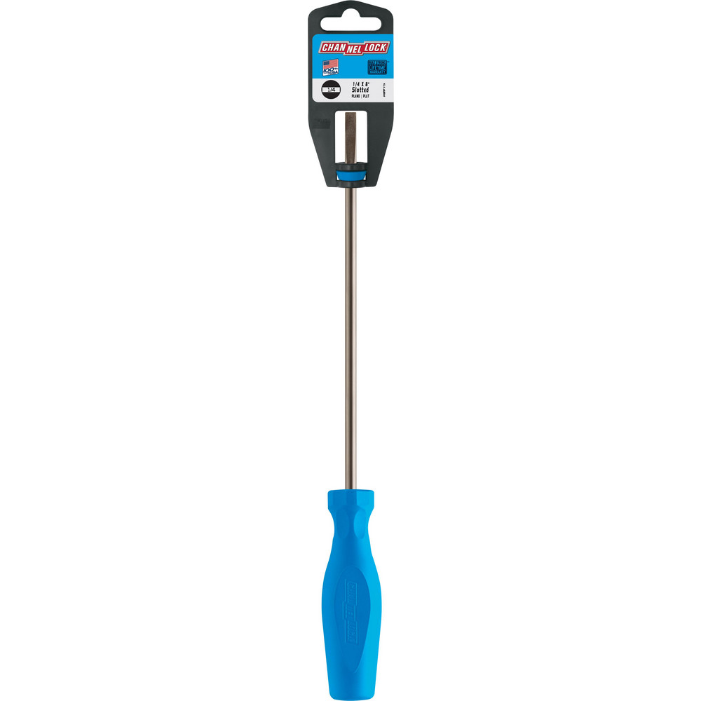 Channellock - Slotted Screwdrivers: Blade Width (Inch): 1/4; Blade ...