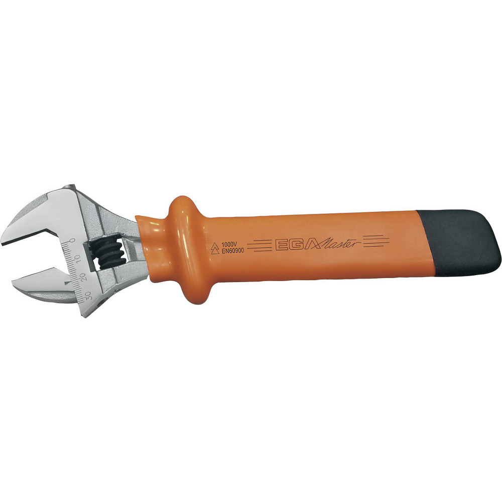 EGA Master - Adjustable Wrench: 8" OAL, 15/16" Jaw Capacity | MSC Direct