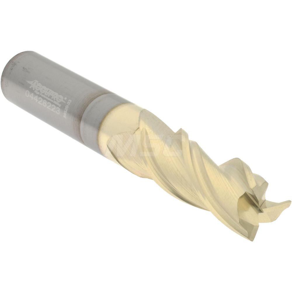 Accupro - Square End Mill: 3/8" Dia, 1" LOC, 3 Flute, Solid Carbide | MSC Direct