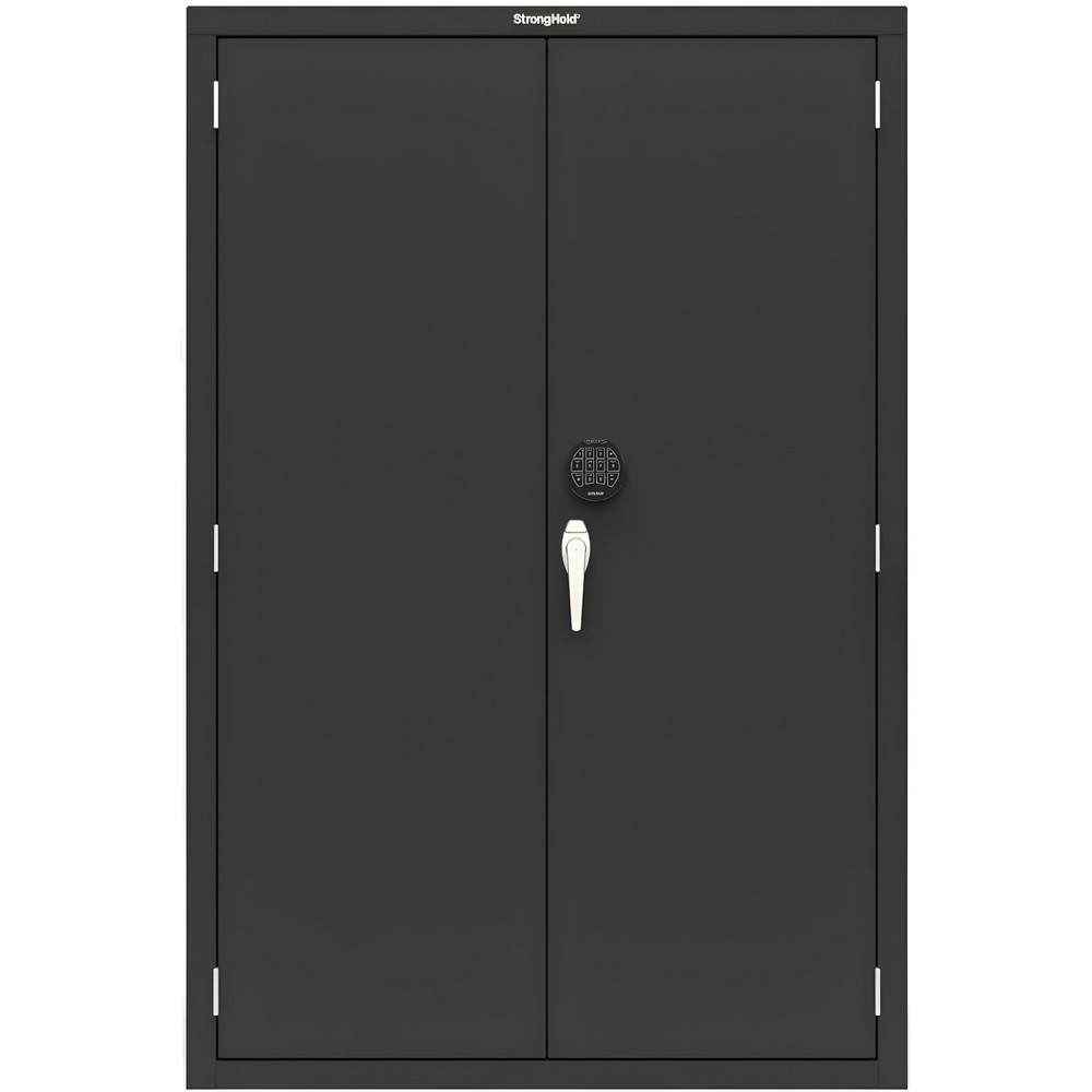 Strong Hold - Steel Heavy-Duty Storage Cabinet: 48" Wide, 24" Deep, 72 ...