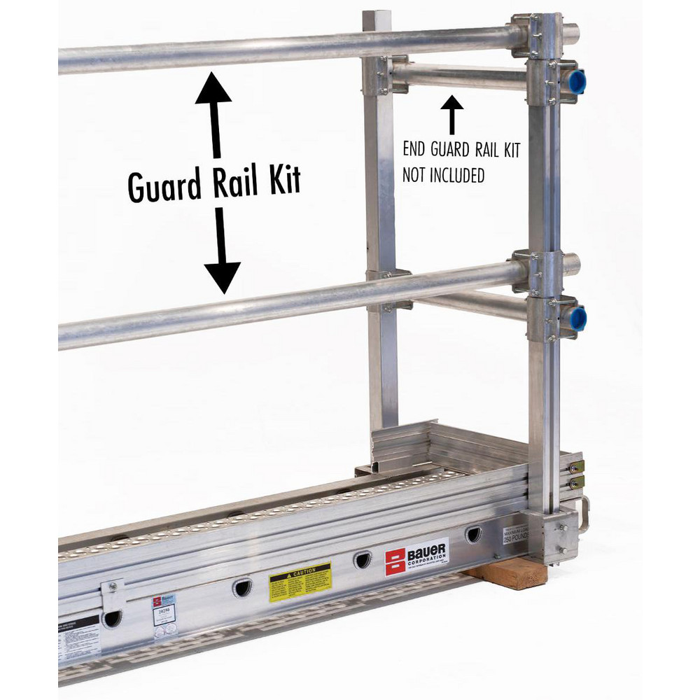 Made in USA - Scaffolding Guard Rails: Aluminum | MSC Direct