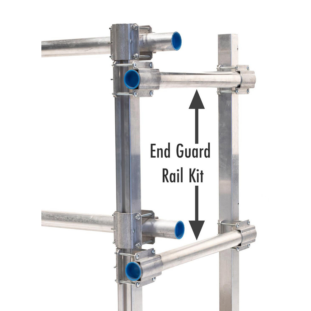 Made in USA - Scaffolding Guard Rails: Material: Aluminum | MSC Direct