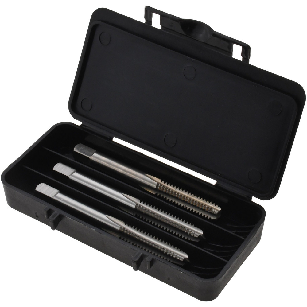 Value Collection - Tap Set: 1/4-20 UNC, 4 Flute, High Speed Steel ...