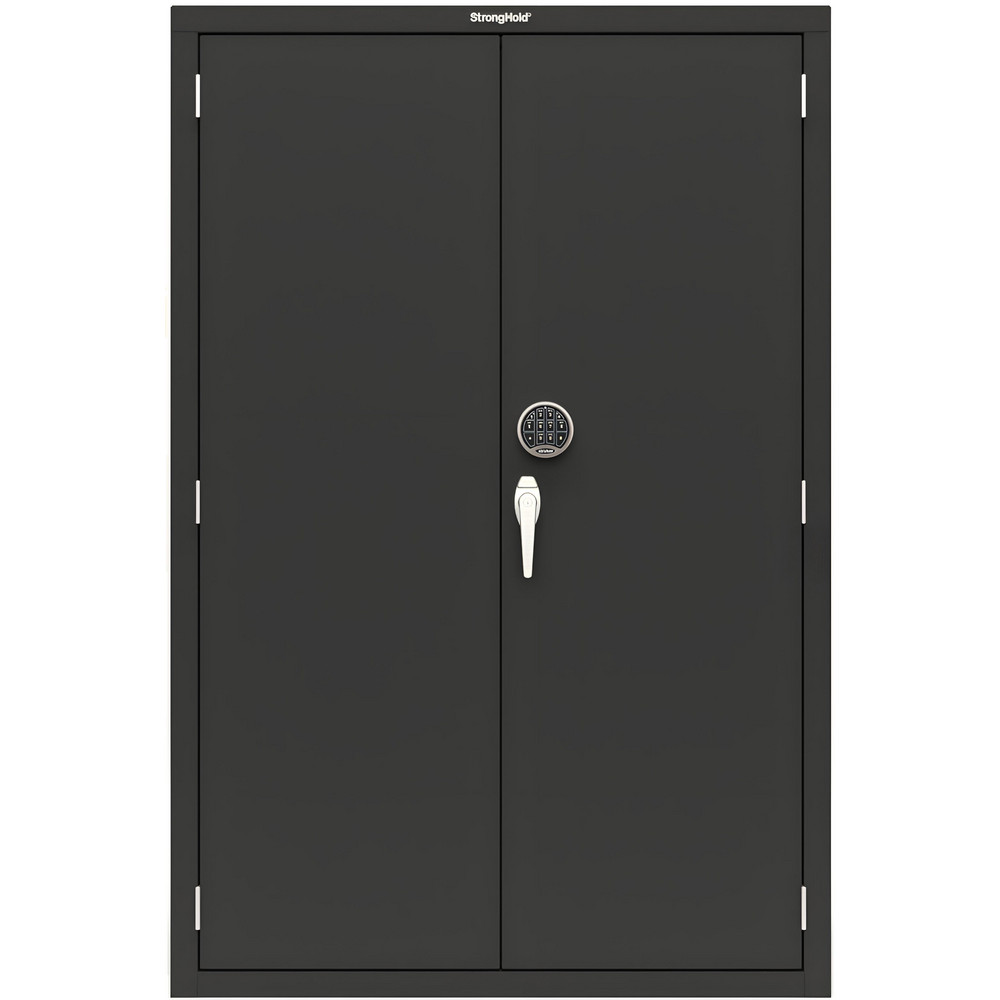 Strong Hold - Steel Heavy-Duty Storage Cabinet: 48" Wide, 24" Deep, 72 ...