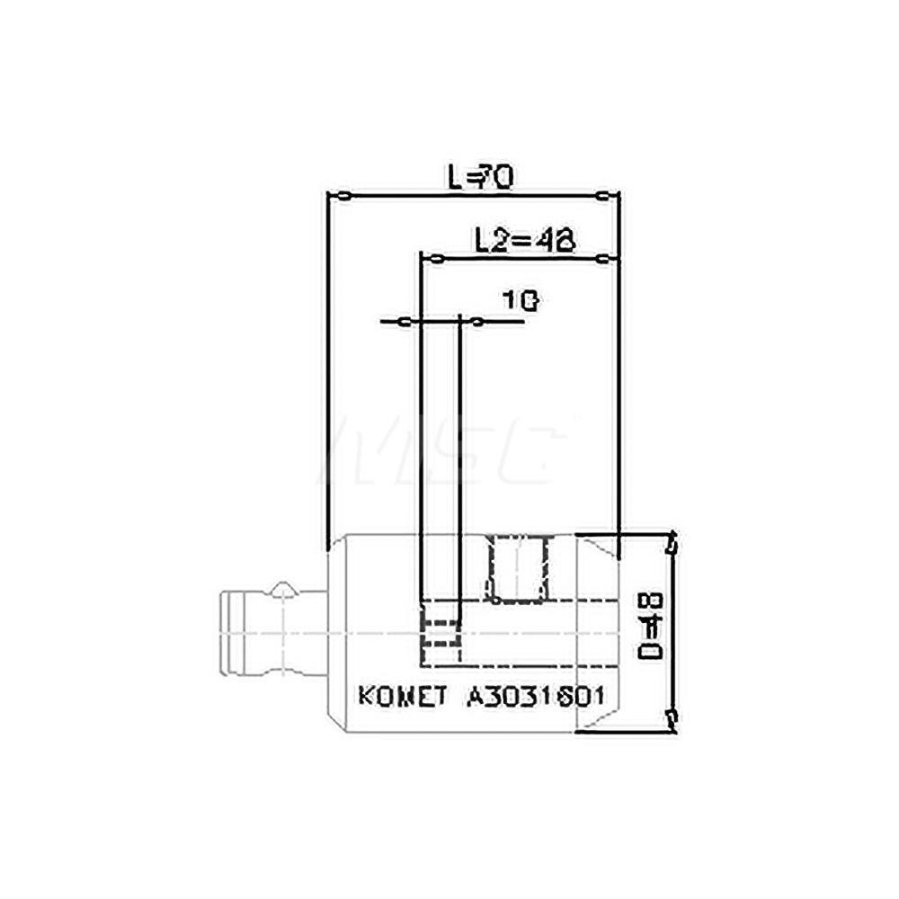 Komet - Modular Tool Holding System Adapter: | MSC Direct