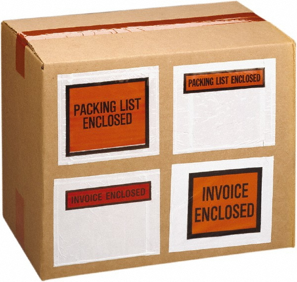 Nifty Products - Packing Slip Envelope: Blank, 1,000 Pc | MSC Direct