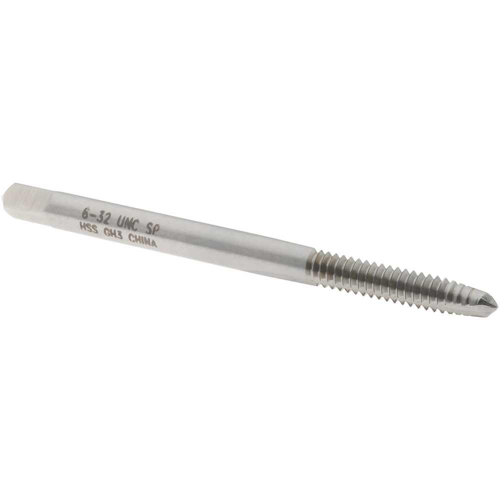 Value Collection - Spiral Point Tap: #6-32 UNC, 2 Flutes, Plug Chamfer ...