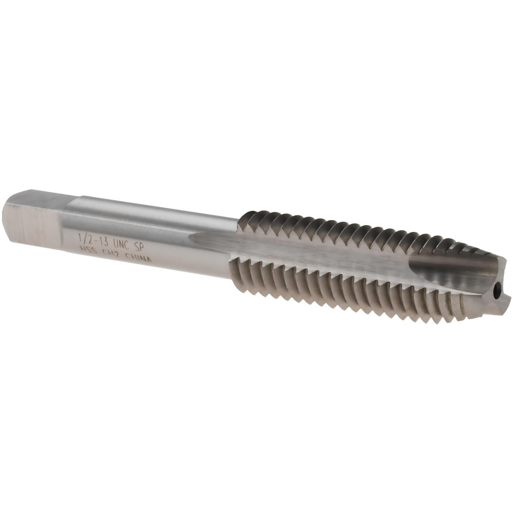 Value Collection - Spiral Point Tap: 1/2-13 UNC, 3 Flutes, Plug Chamfer ...