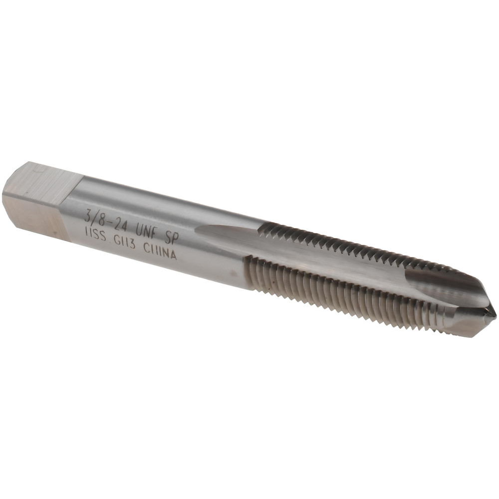 Value Collection - Spiral Point Tap: 3/8-24 UNF, 3 Flutes, Plug Chamfer ...