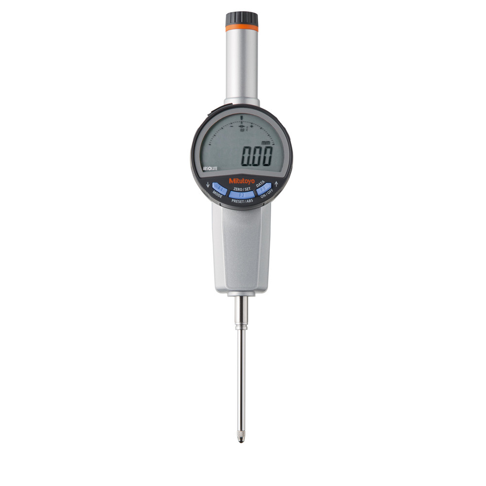 Mitutoyo - Electronic Drop Indicator: 2" Max, Flat Back | MSC Direct
