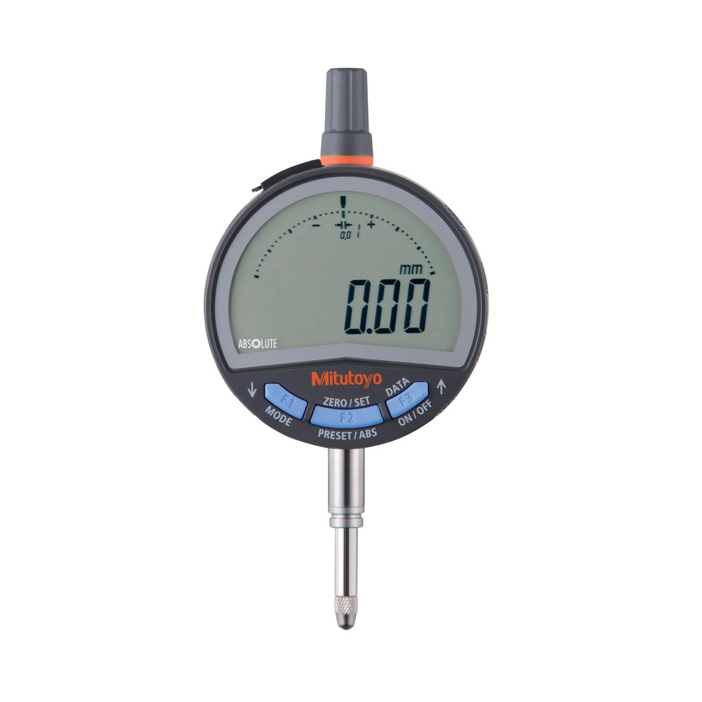 Mitutoyo - Electronic Drop Indicator: 1/2" Max, +/-.001" Accuracy, Flat ...