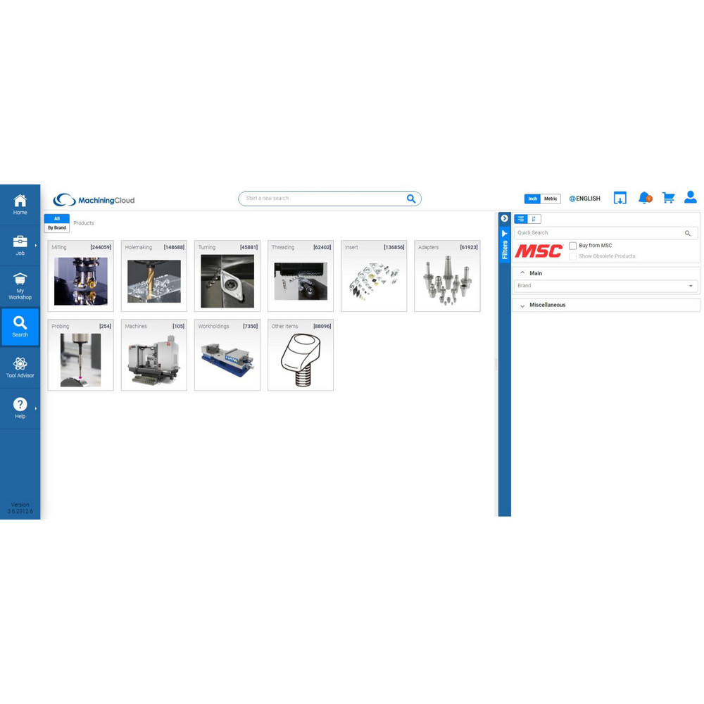 MachiningCloud - Software: 1 Year MachiningCloud User License | MSC Direct