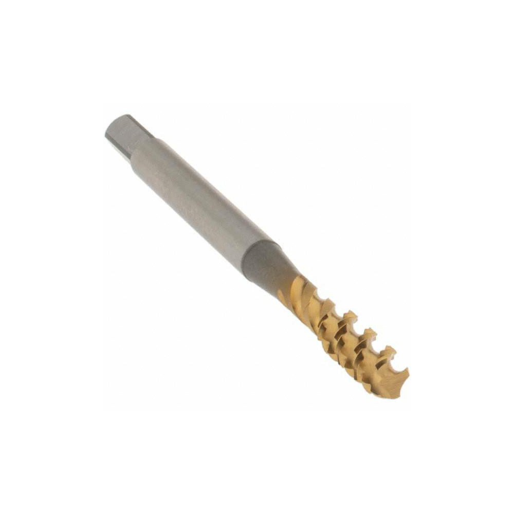 OSG - Spiral Flute Tap: #8-32, UNC, 3 Flute, Bottoming Chamfer, 2B Class of Fit, High-Speed ...