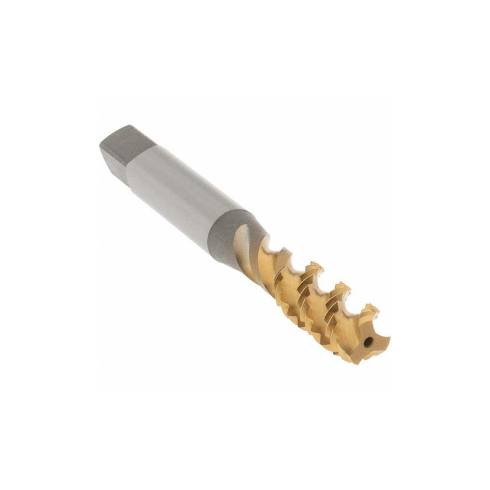 OSG - Spiral Flute Tap: M8x1.25, Metric Coarse, 3 Flute, Bottoming Chamfer, 6H Class of Fit ...