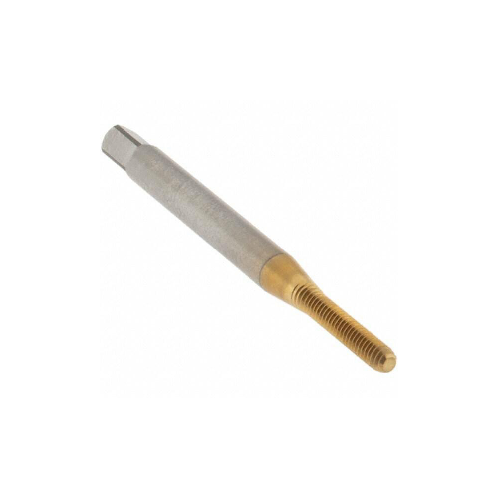 OSG - Thread Forming Tap: #2-56 UNC, 2B Class of Fit, Bottoming Chamfer, High-Speed Steel, TiN ...