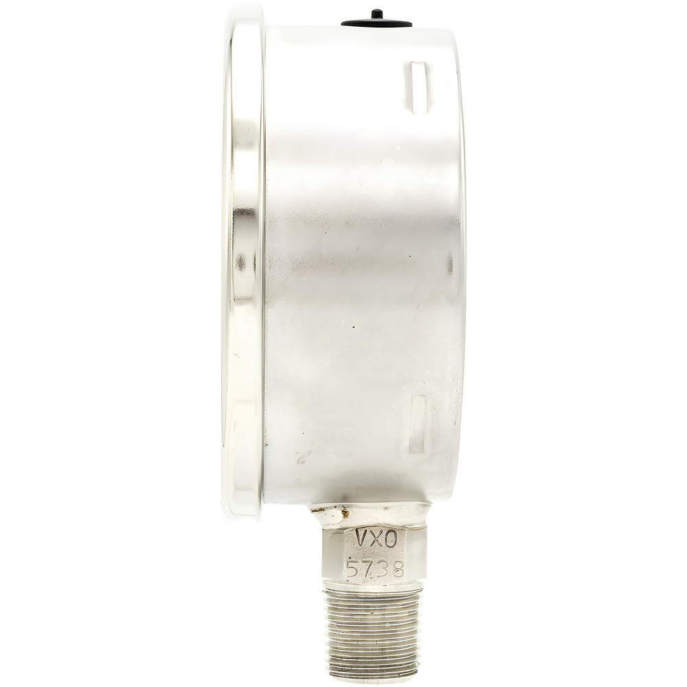 PIC Gauges - Pressure Gauge: 4" Dial Dia, 0 to 1,000 psi, 1/2" NPT ...