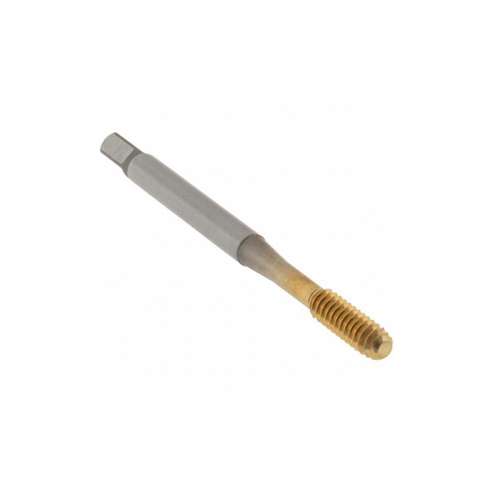 OSG - Thread Forming Tap: #6-32 UNC, 2B Class of Fit, Bottoming Chamfer, High-Speed Steel, TiN ...