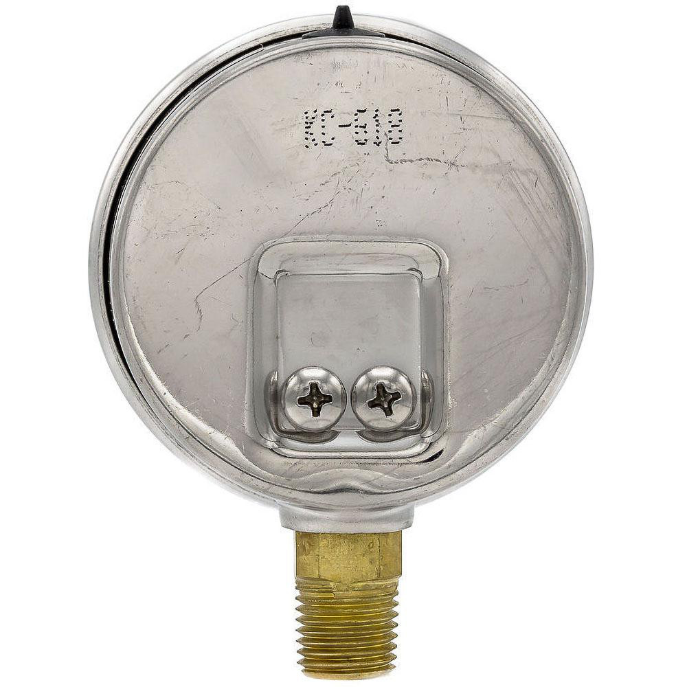 PIC Gauges - Pressure Gauge: 2-1/2" Dial Dia, 0 to 200 psi, 1/4" MNPT, Lower Mount | MSC Direct