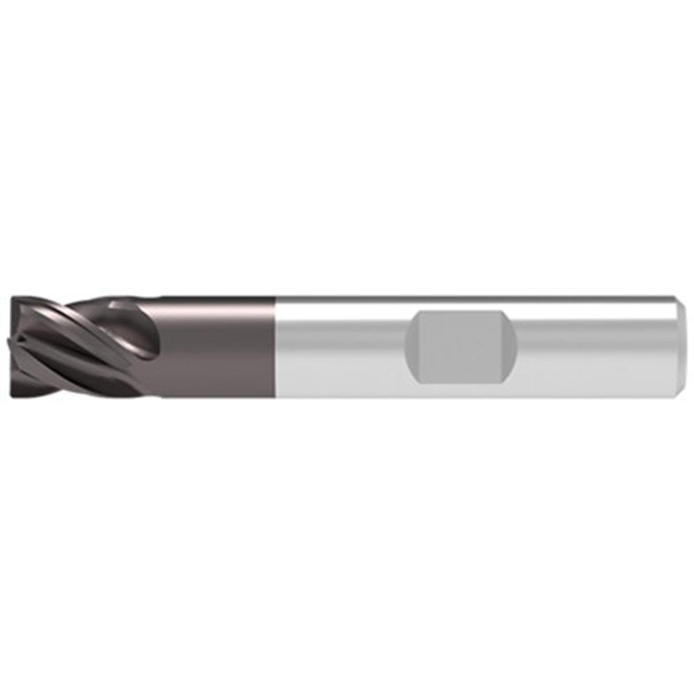 WNT - Corner Chamfer End Mill: 12.00 mm Dia, 16.00 mm LOC, 4 Flute, 0. ...