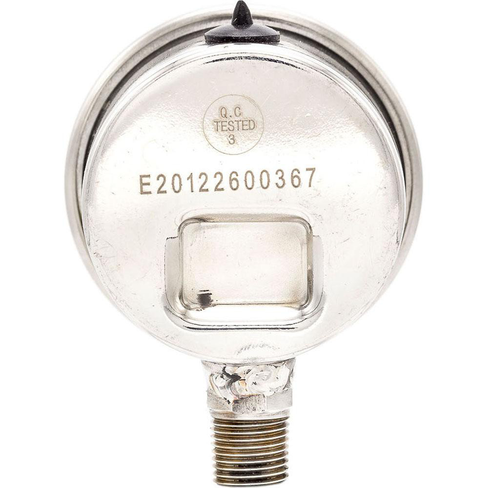 PIC Gauges - Pressure Gauge: 1-1/2" Dial Dia, 0 to 5,000 psi, 1/8" NPT ...
