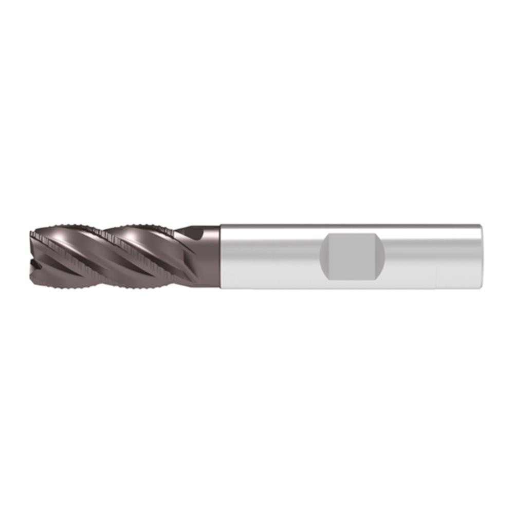 WNT - Corner Chamfer End Mill: 8.00 mm Dia, 19.00 mm LOC, 4 Flute, 0.25 ...