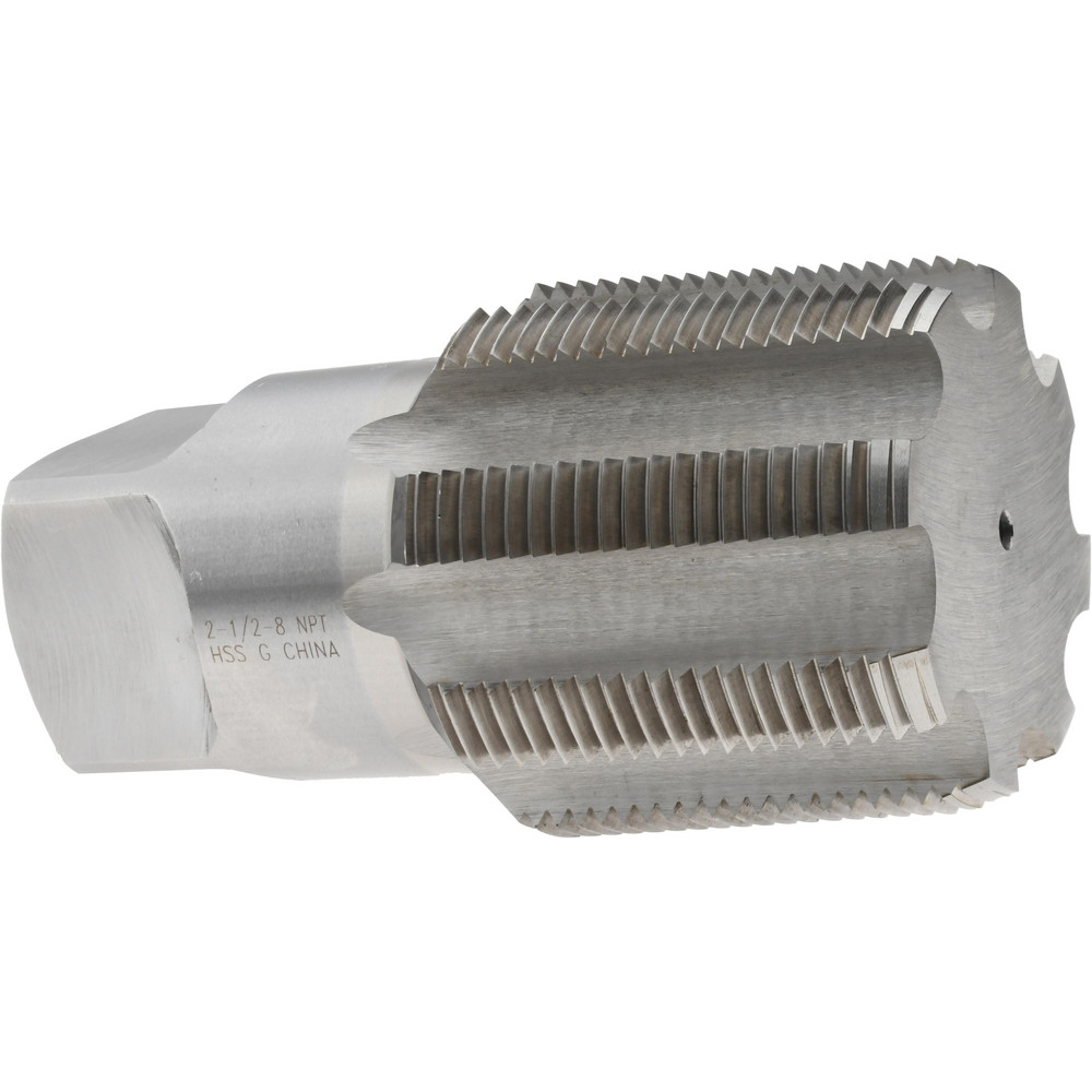 Value Collection - Standard Pipe Tap: 2-1/2 - 8, NPT, 8 Flutes, High ...
