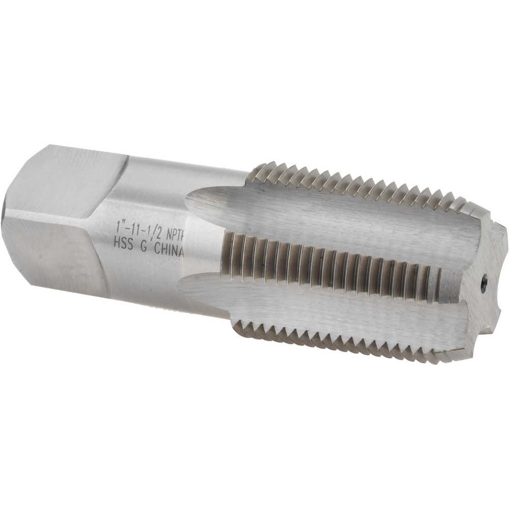 Value Collection - Standard Pipe Tap: 1 - 11-1/2, NPTF, 5 Flutes, High ...