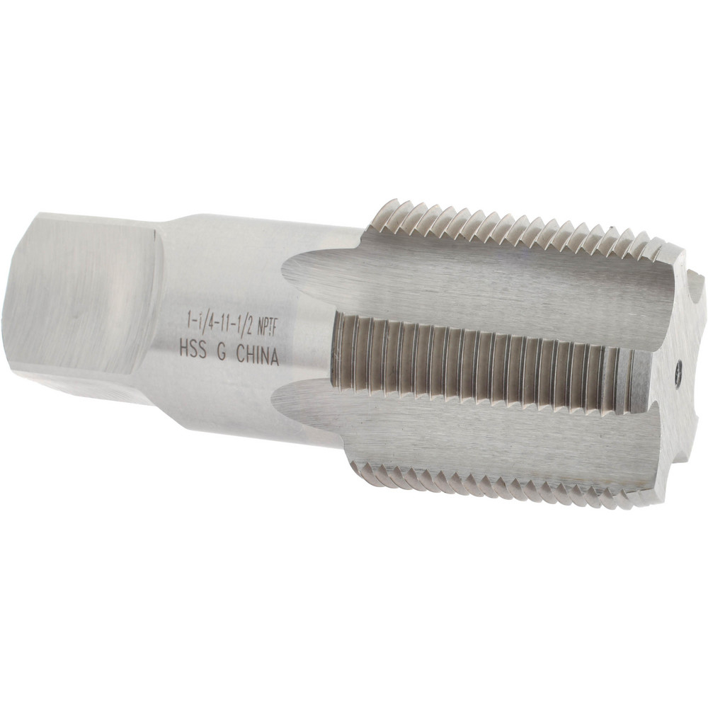 Value Collection - Standard Pipe Tap: 1-1/4 - 11-1/2, NPTF, 5 Flutes ...