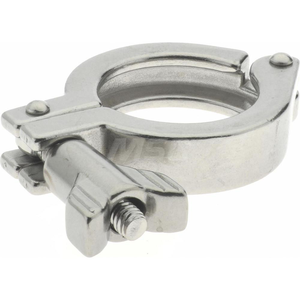 VNE - 1-1/2" Clamp Style Sanitary Stainless Steel Pipe Clamp with Wing ...