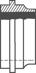 VNE - Sanitary Stainless Steel Pipe Short Welding Ferrule: 3", John ...