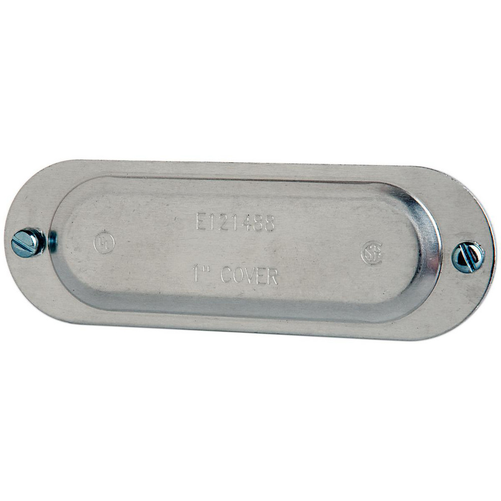 Cooper Crouse-Hinds - 1" Trade, Aluminum Conduit Body Cover Plate | MSC ...