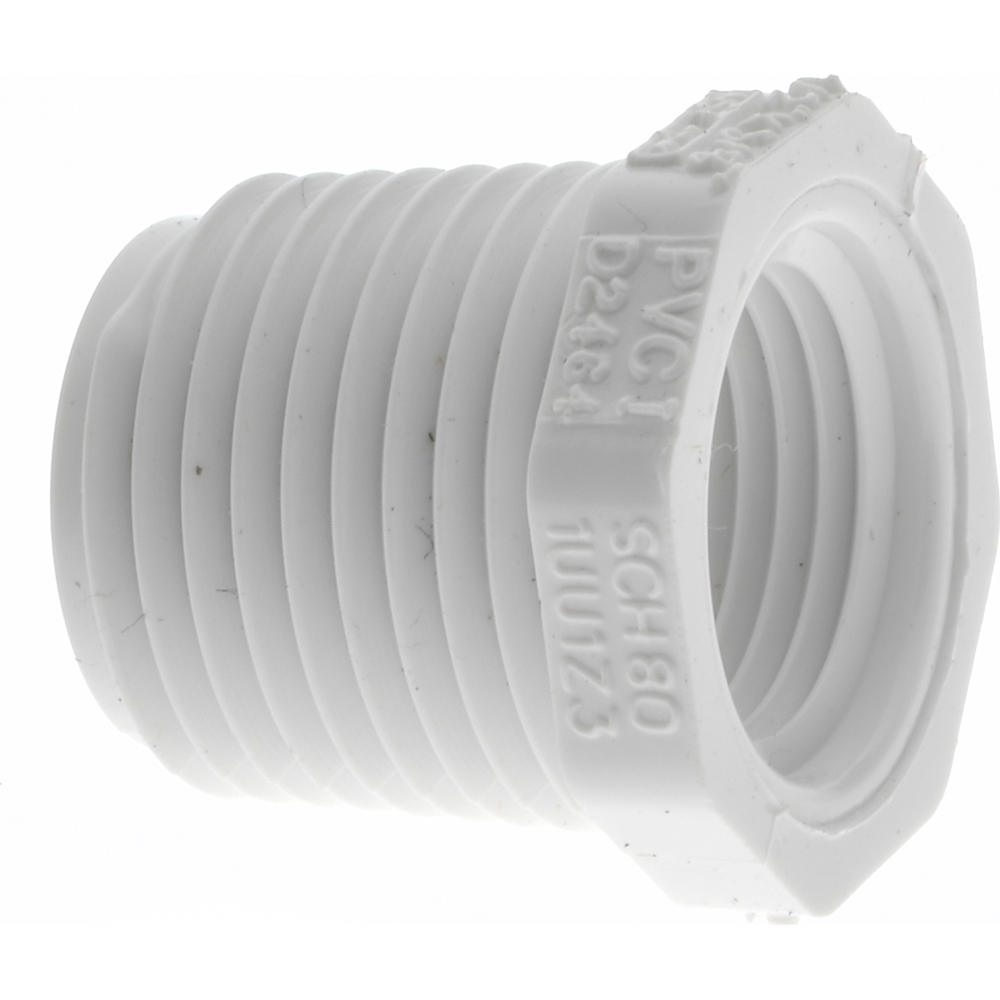 Value Collection 1 2 X 3 8 PVC Plastic Pipe Bushing 04784583 MSC