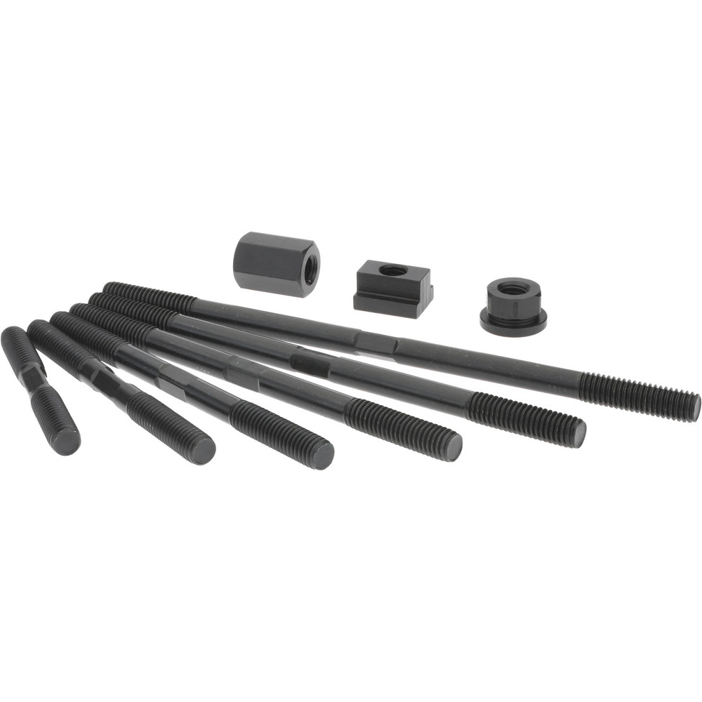 Gibraltar - Fixture Clamp Step Block & Clamp Set: 52 Pc, 3/8-16 Stud ...