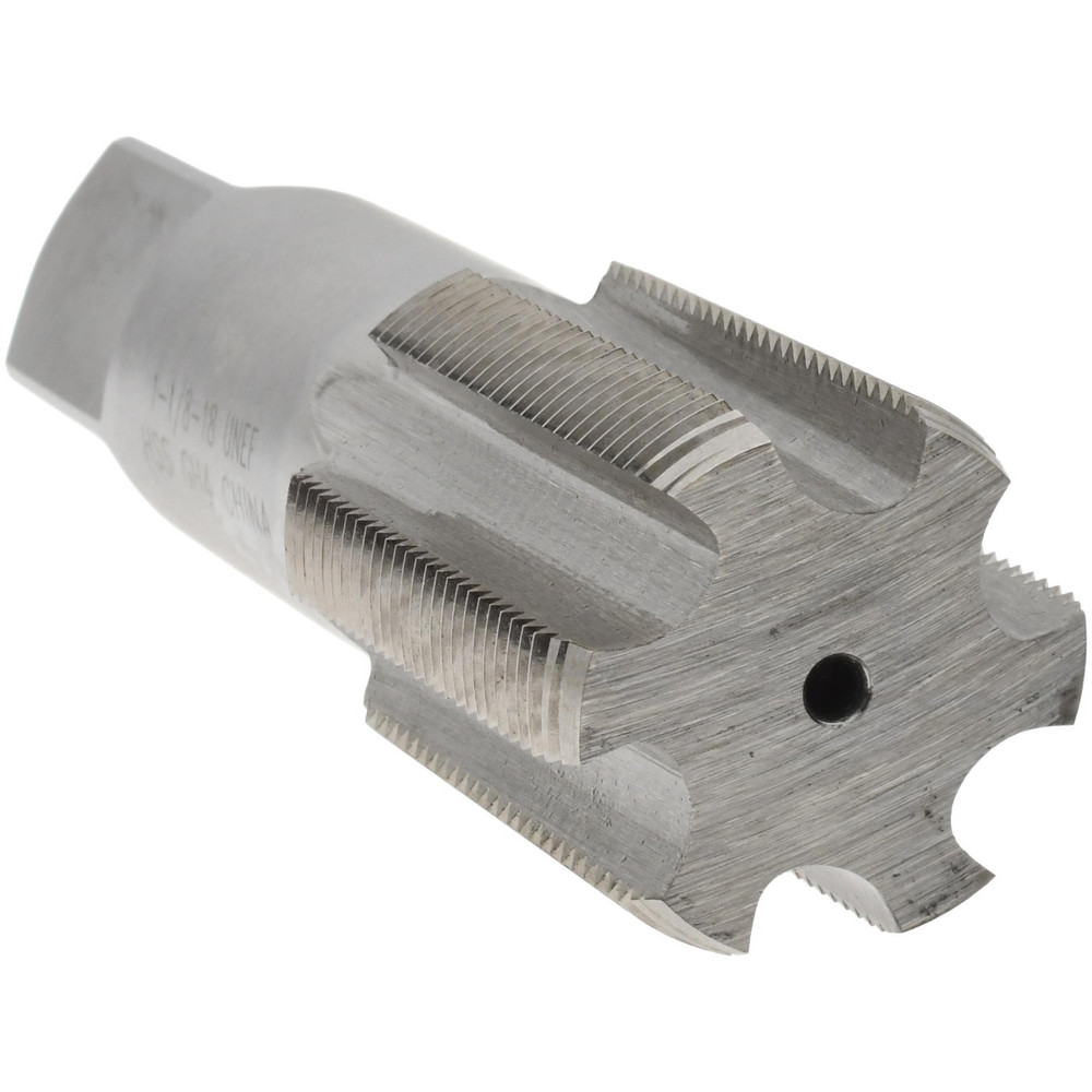 Value Collection - Straight Flute Tap: 1-1/8-18 UNEF, 6 Flute ...