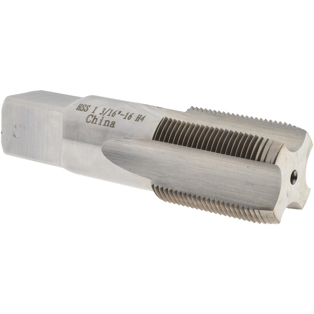 Value Collection - Straight Flute Tap: 2-1/8-18 UNS, 6 Flute, Plug ...