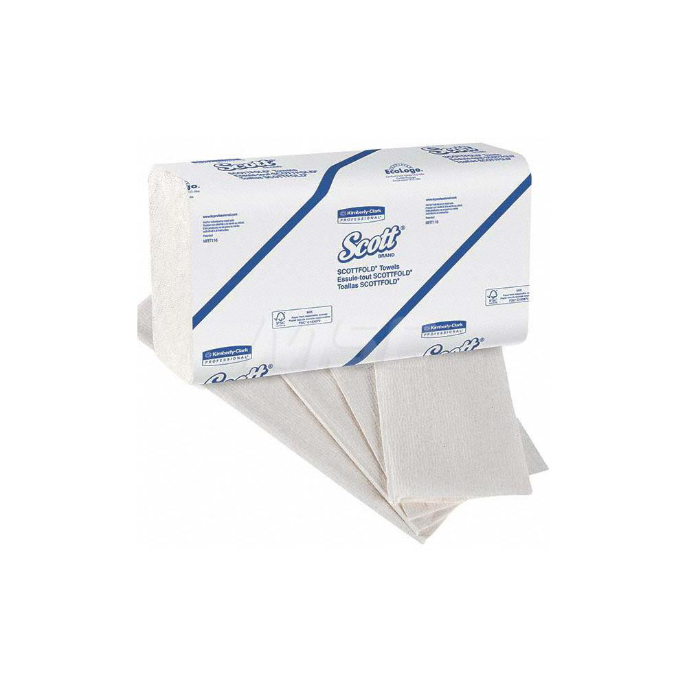 Scott - 25 Qty 1 Pack 1 Ply White Multi-Fold Paper Towels - 04900437 ...