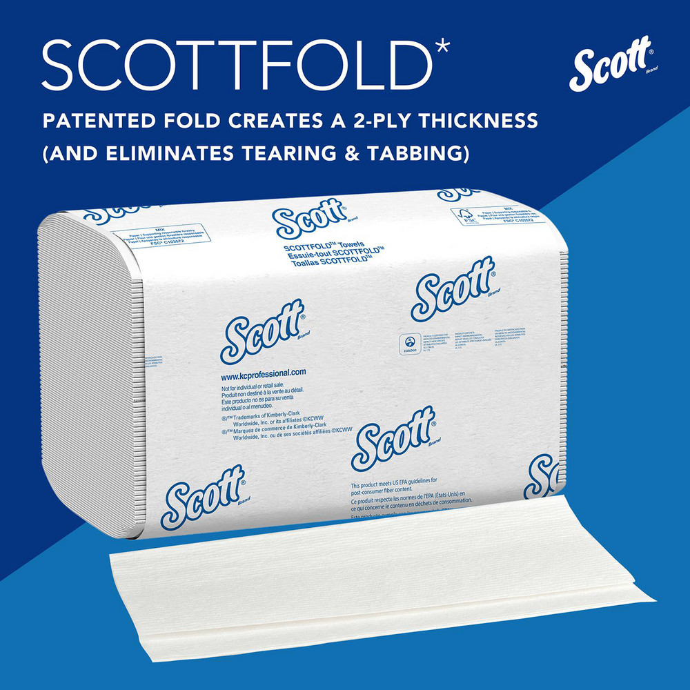 Scott - Pro™ Scottfold™ Multifold Paper Towels (01960), with Absorbency ...