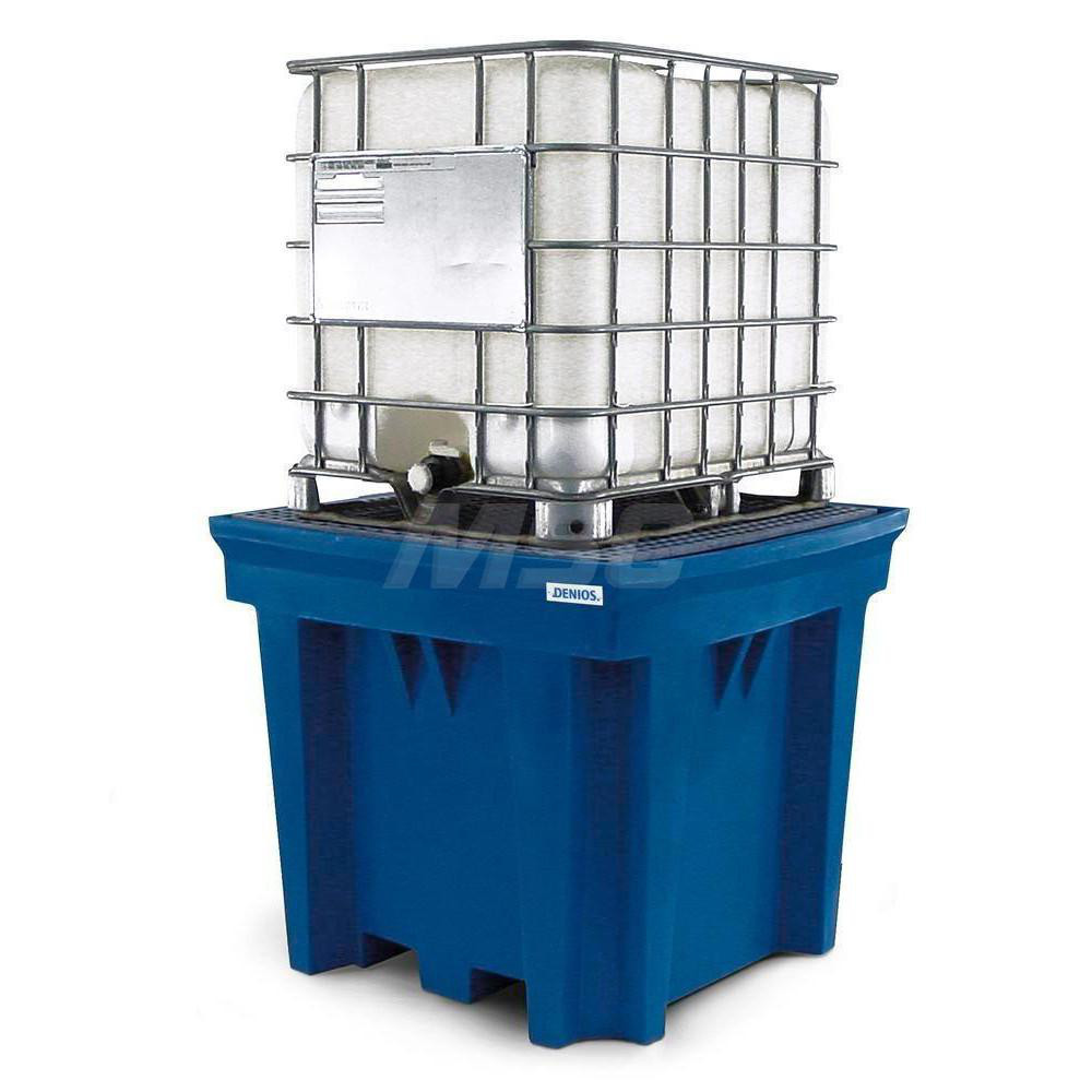 Denios - 275 Gal Sump Capacity, Polyethylene Plastic Spill Sump ...