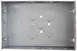 Cooper Crouse-Hinds - Electrical Outlet Box: Steel, Rectangle, 4-1/2 ...
