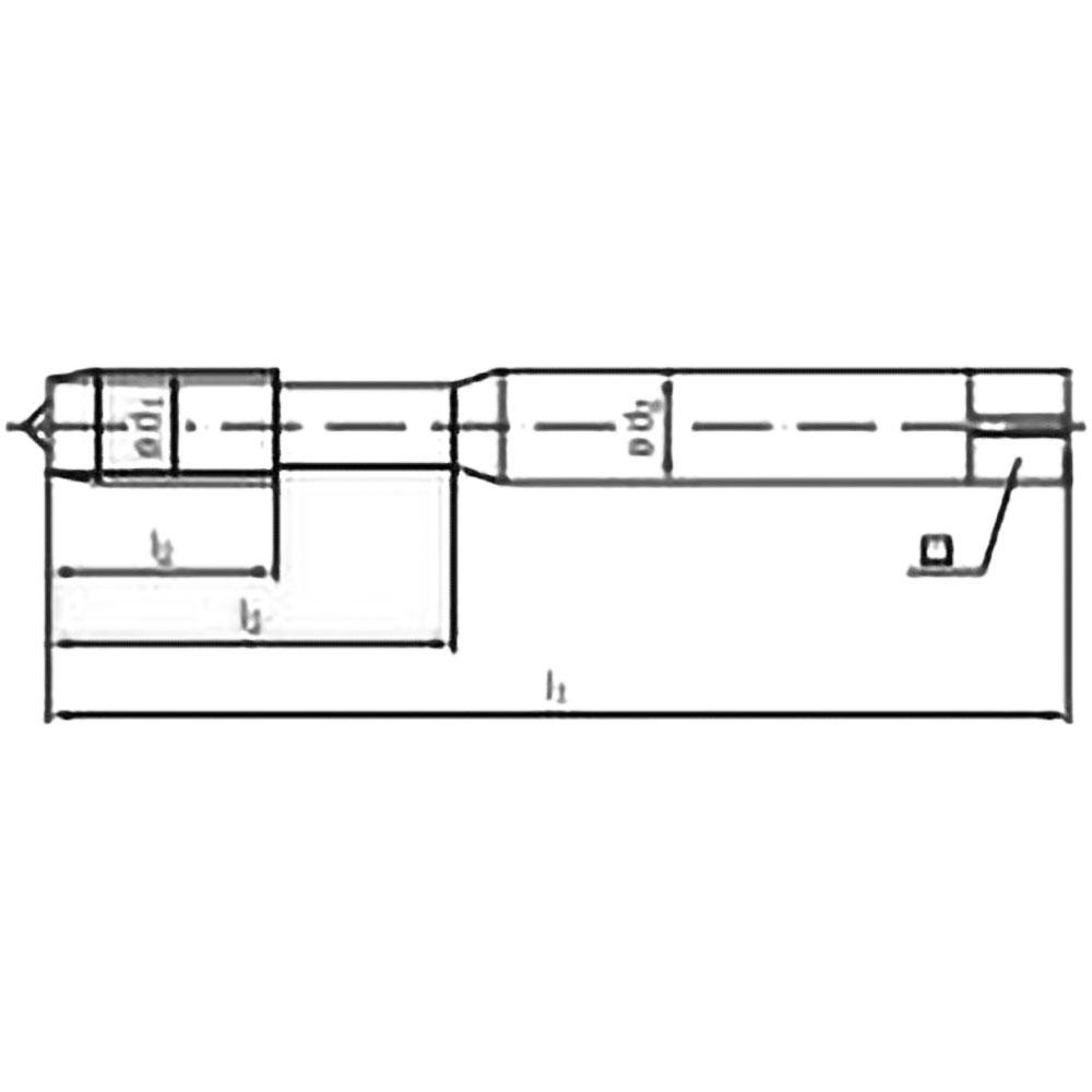 Emuge - Spiral Flute Tap: #10-32, UNJF, 3 Flute, Plug Chamfer, 3B Class of Fit, Cobalt, GLT-1 ...