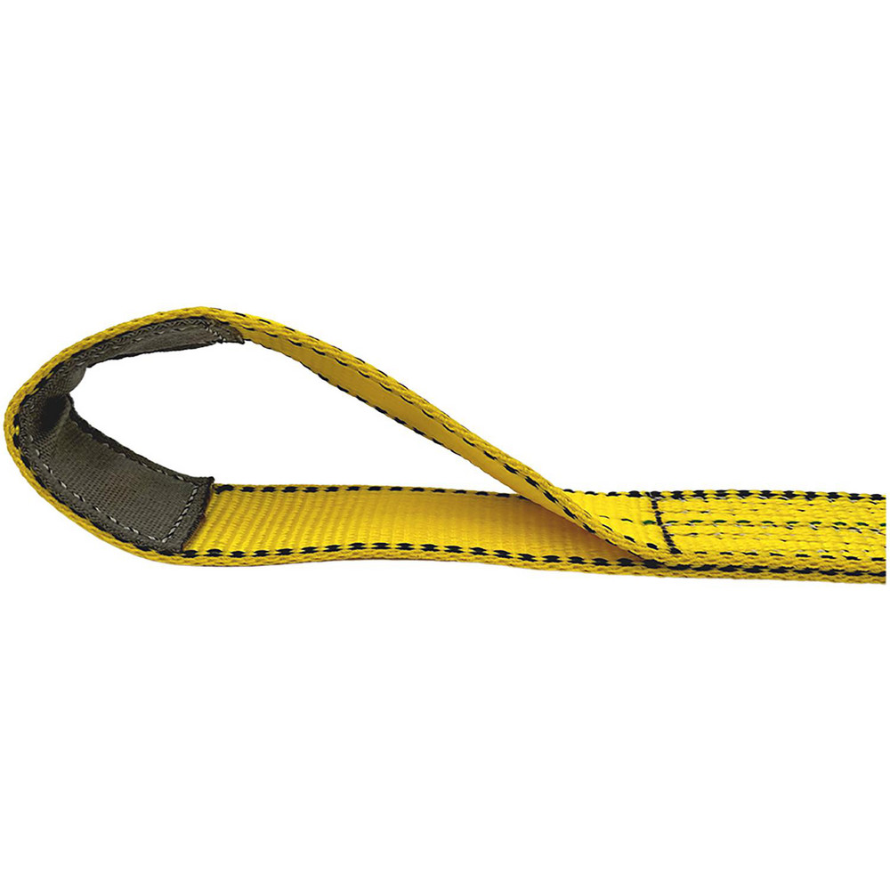 Liftex - Flat Eye & Eye, Type 3 Web Sling: 6' Long, 2" Wide, 6400 lb ...