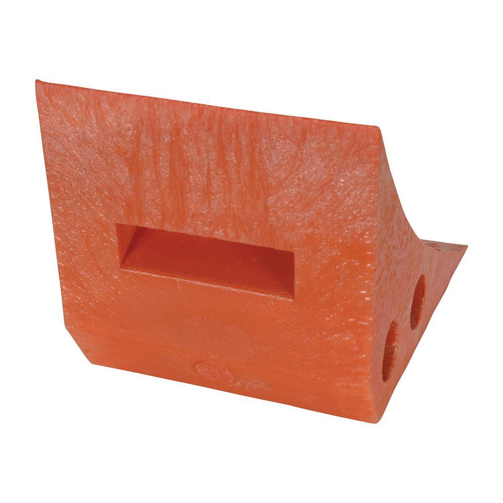 Vestil - Wheel Chocks: Single, Serrated, 7-1/2, 7-1/2 | MSC Direct
