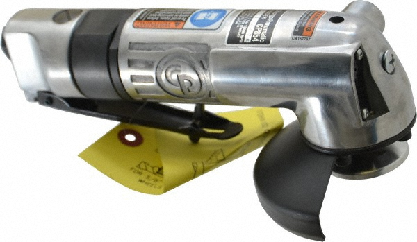 Chicago Pneumatic - 4" Wheel Diam, 12,000 RPM Air Angle Grinder ...